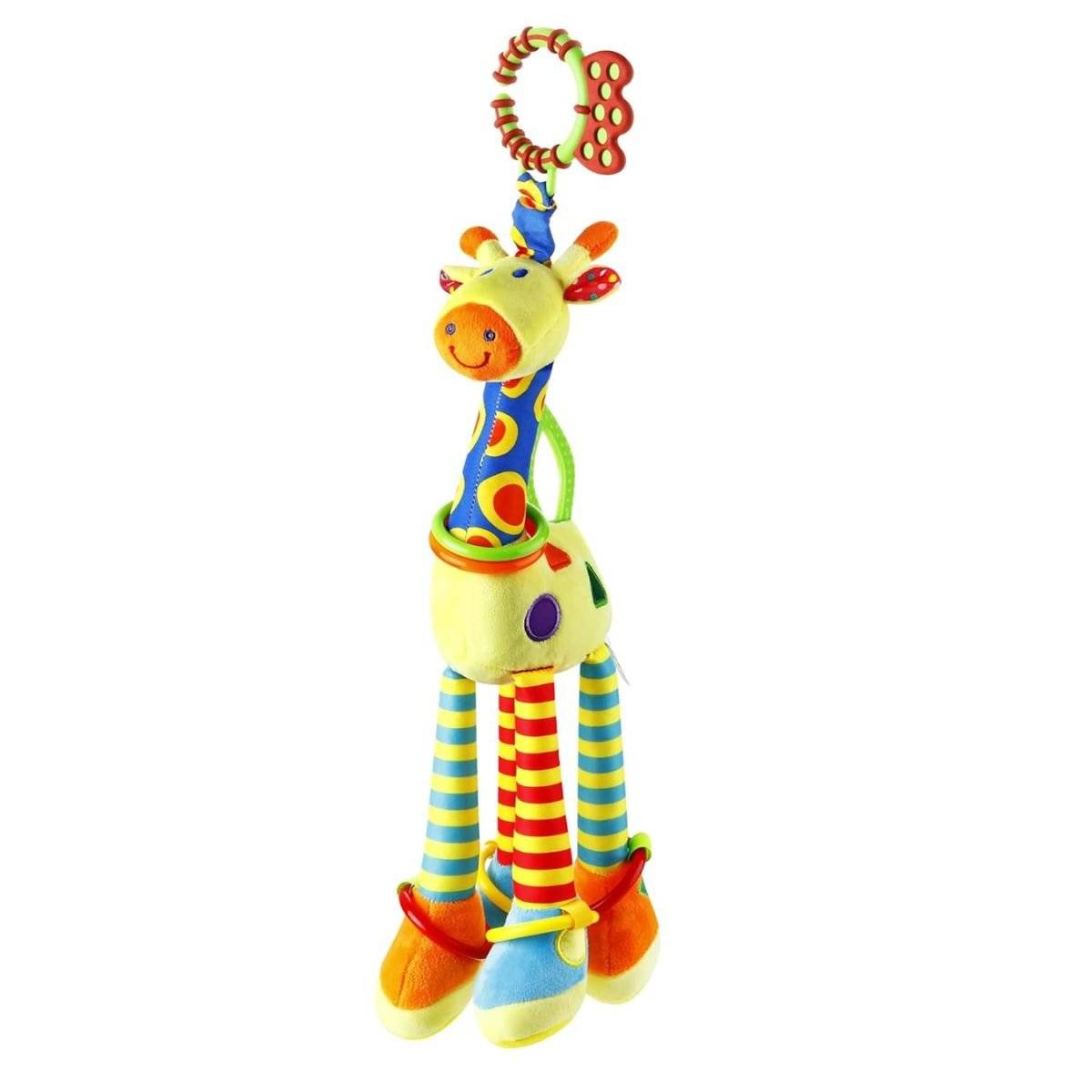 Feather & Fawn Giraffe Hanging Toy All-in-One Stroller & Crib Toy ...