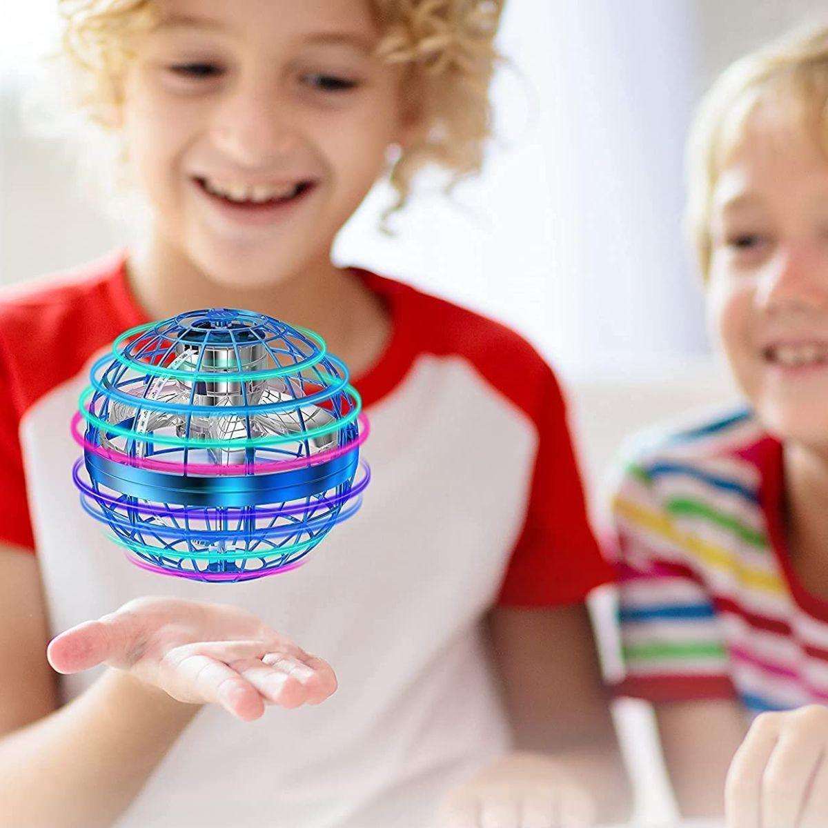 Kidst Flying Drone Boomerang 360 Rotating Spinning UFO Toys For Kids ...