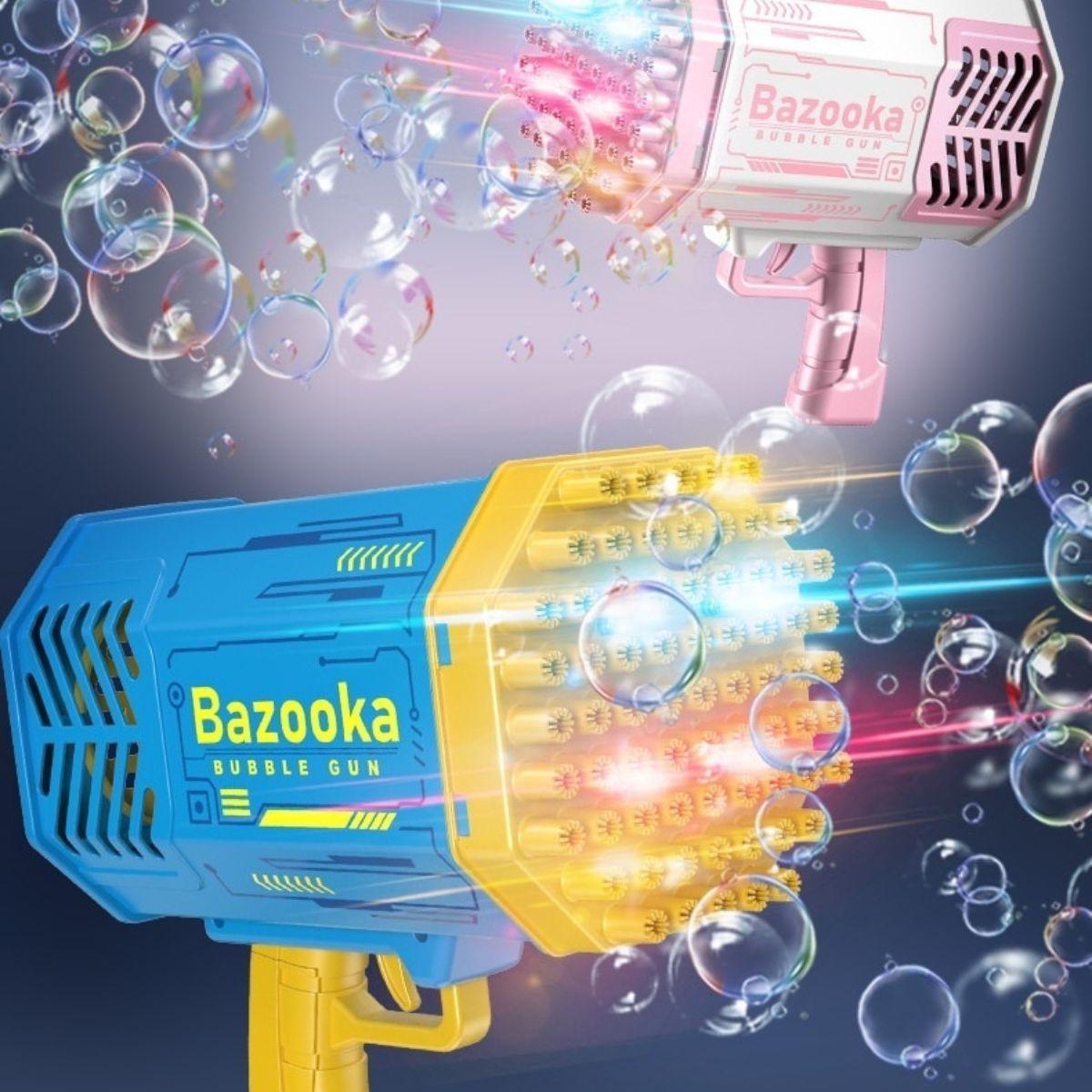 Kidst. Bubble Machine Bazooka Outdoor Bubble Blaster 88 holes ...